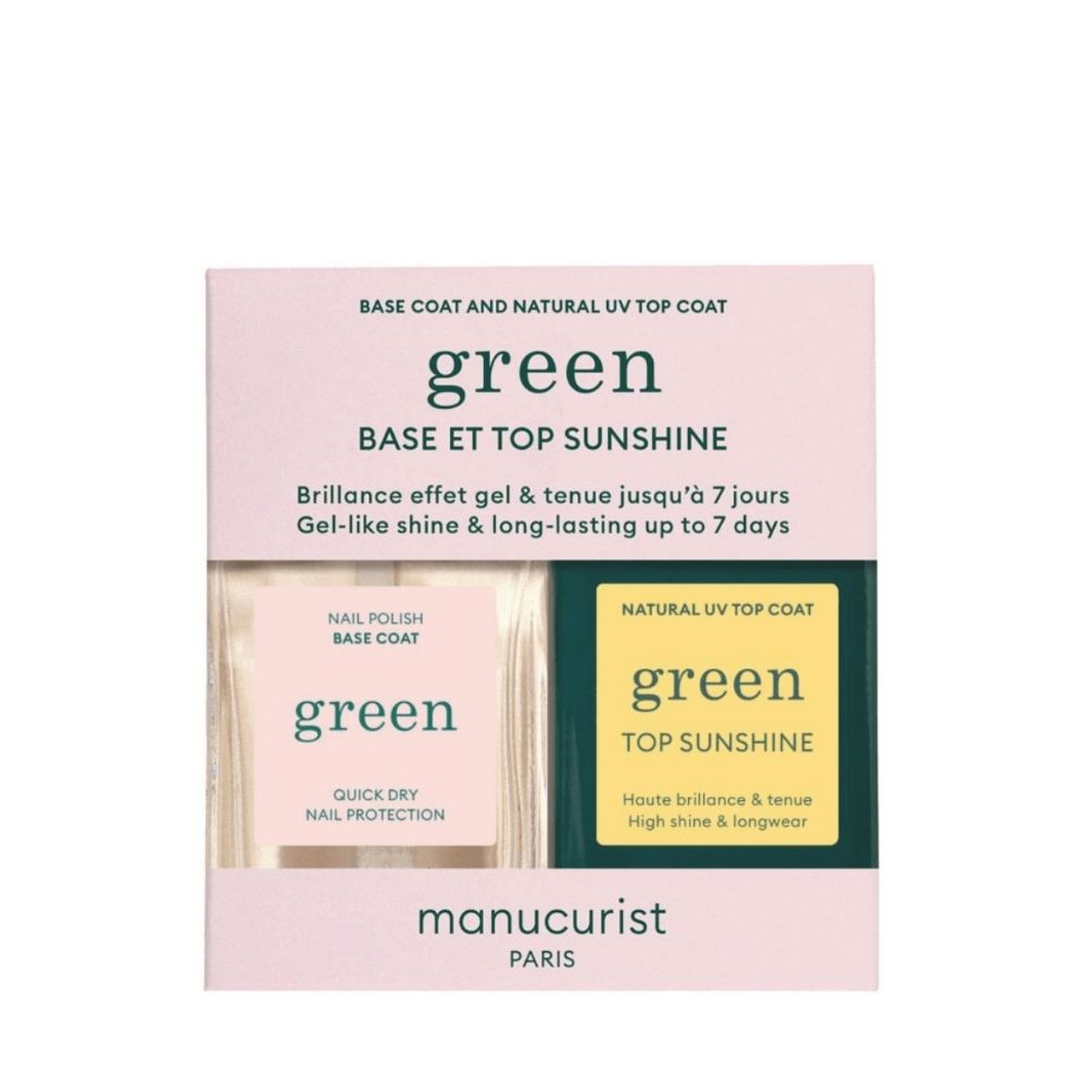 Green Gift Set - Base & Top Coat Sunshine | Manucurist