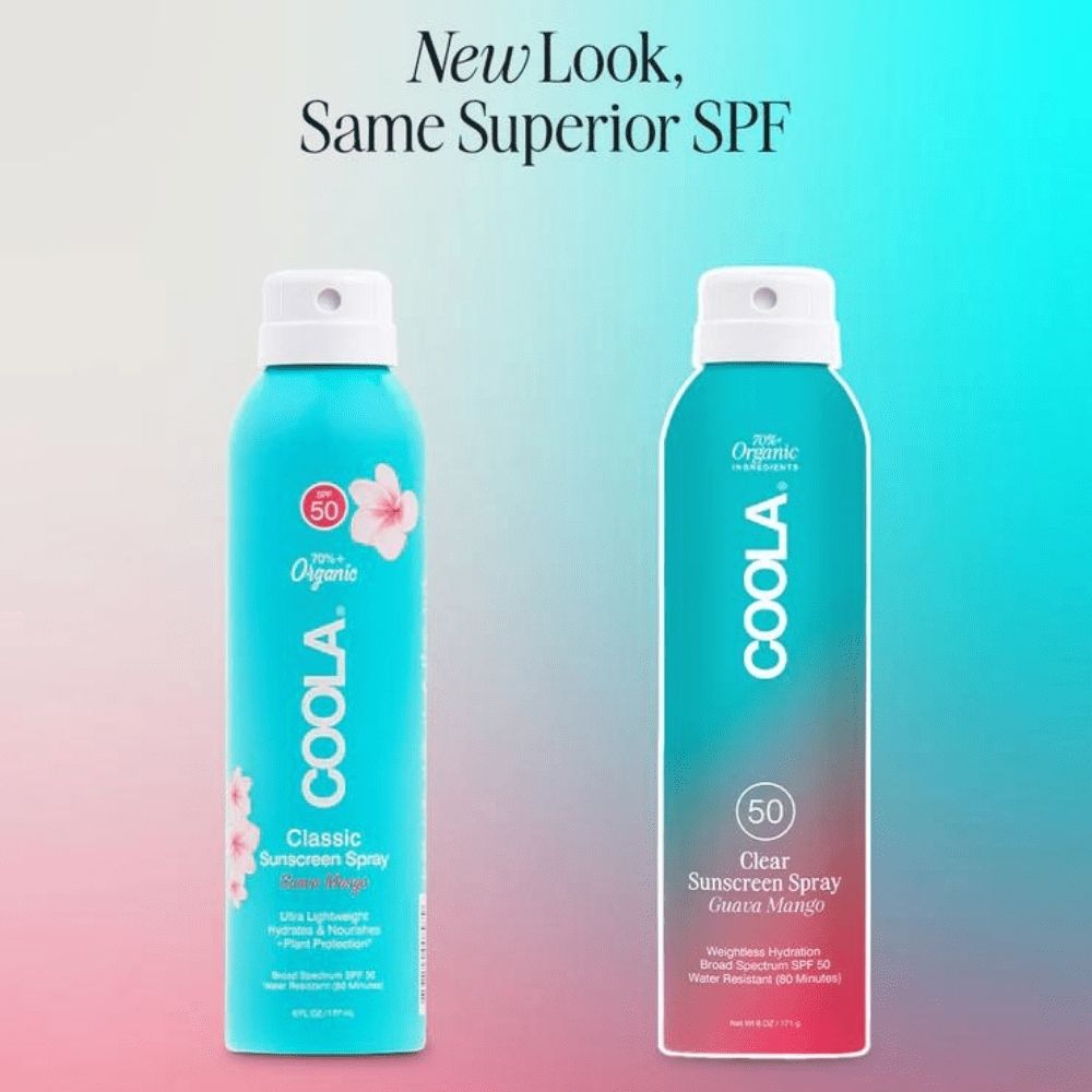 Classic Body Sunscreen Spray Guava Mango SPF 50 | Coola