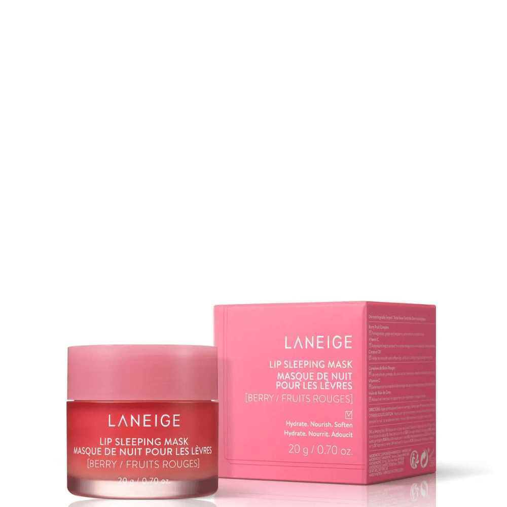 Laneige Lip Sleeping Mask Berry Overnight Care For Soft Lips LOOK